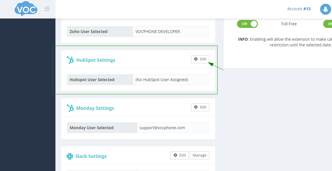 HubSpot Integration | Voice Over Cloud Wiki