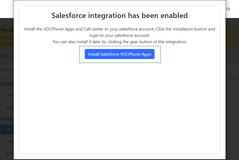 Salesforce Integration | Voice Over Cloud Wiki
