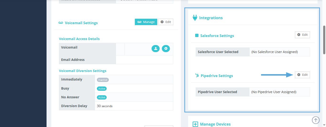 Pipedrive Integration | Voice Over Cloud Wiki