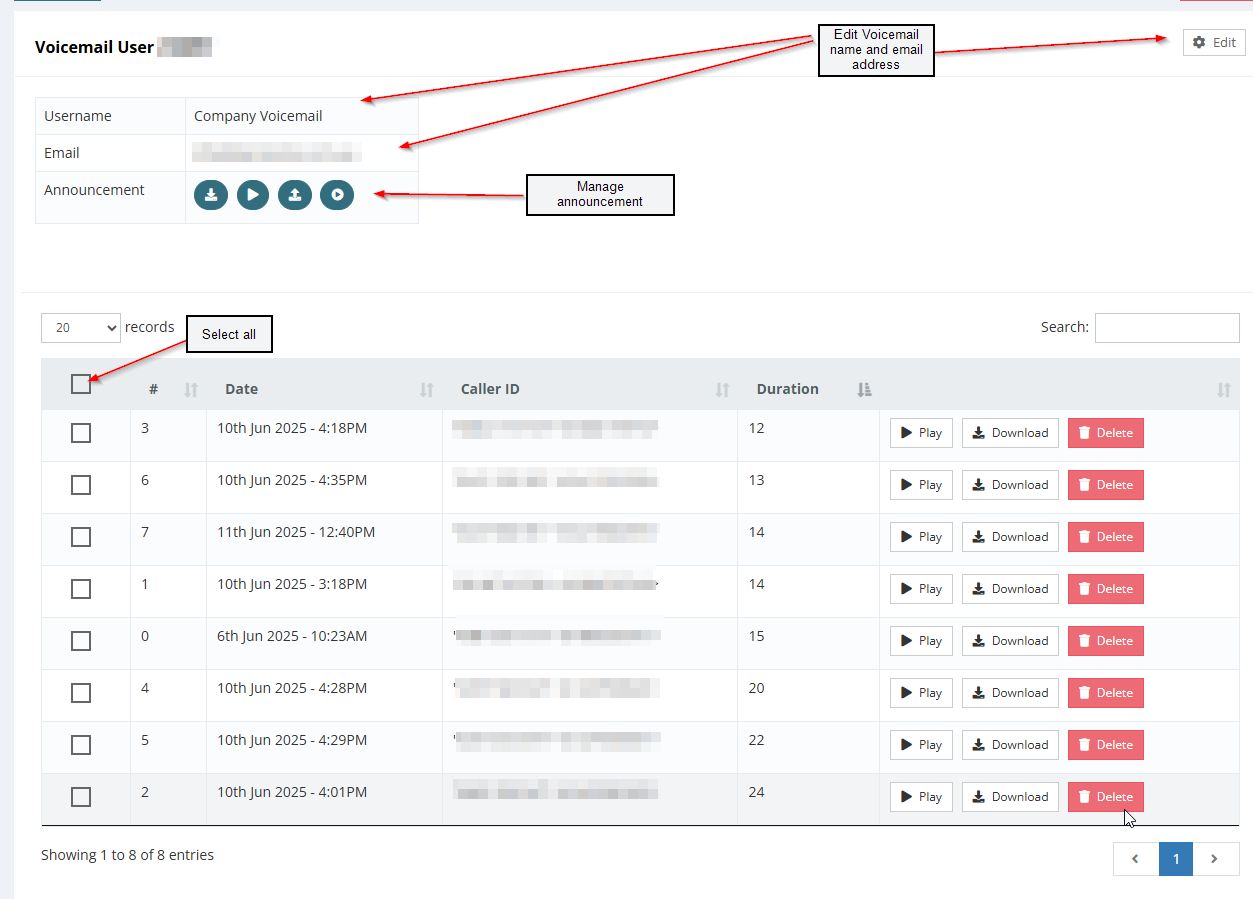 Voicemail User | Voice Over Cloud Wiki